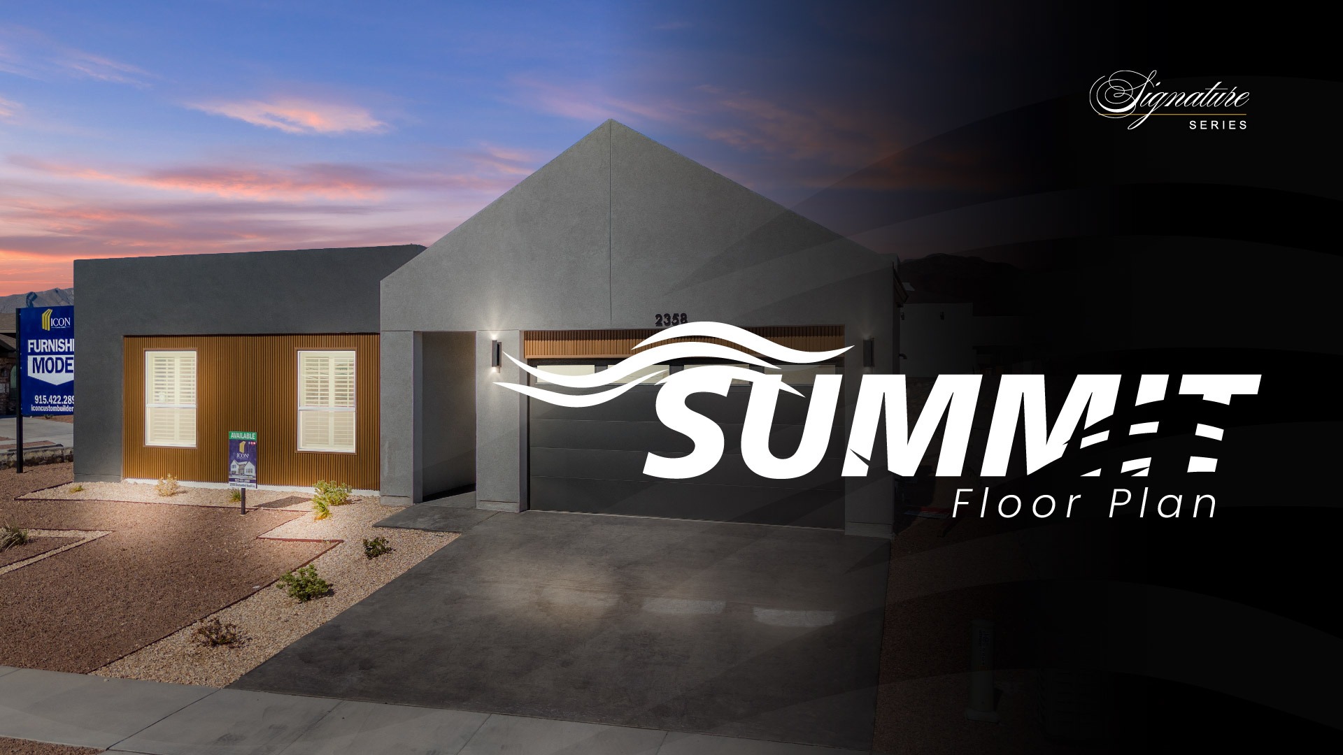 Signature Series – Summit | ICON Homes